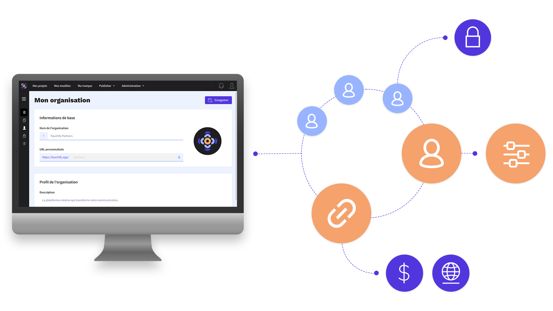 Touchify software | Product | Administrate